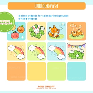 63 App Icon Pack / Happy Sunday / Kidcore / Wallpapers & Widgets ...