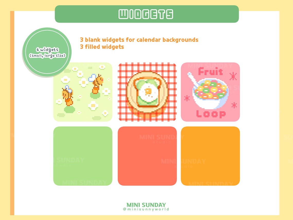 63 App Icon Pack / Sunday Morning Breakfast / Wallpapers & Widgets ...
