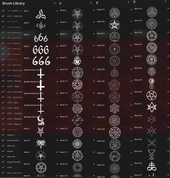 Devil Signs And Symbols Tattoo