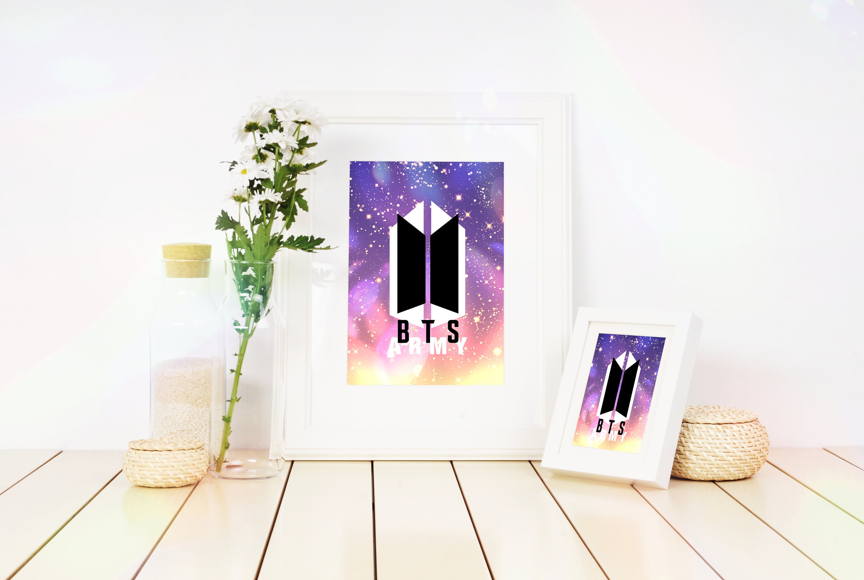 Bts Logo Printable Poster Digital Download Poster Print Decor Wall Art ...