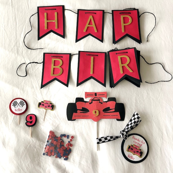 Ferrari Cupcake Topper - Etsy