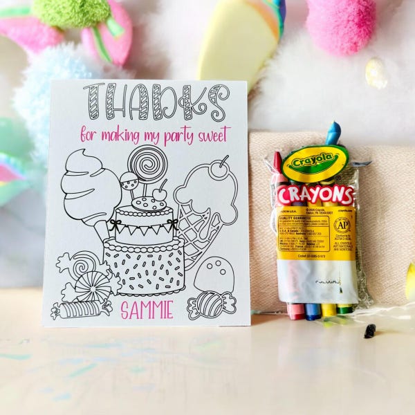 Coloring Party - Etsy