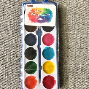 Rainbow Watercolor Party Favors Kids Paint Birthday Party Personalized ...