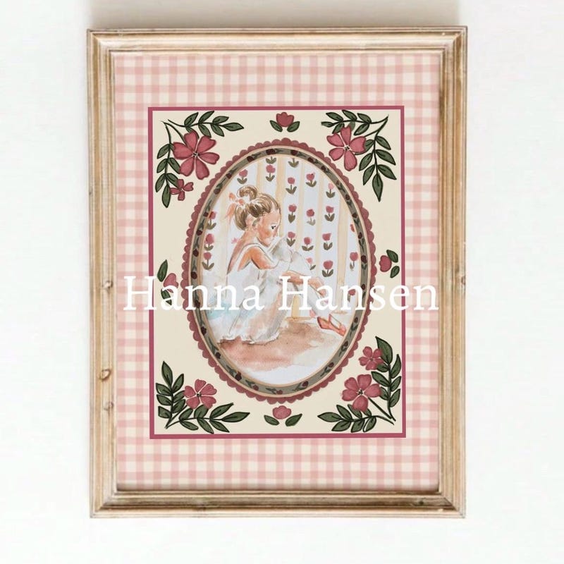 Girls Room Painting - Etsy