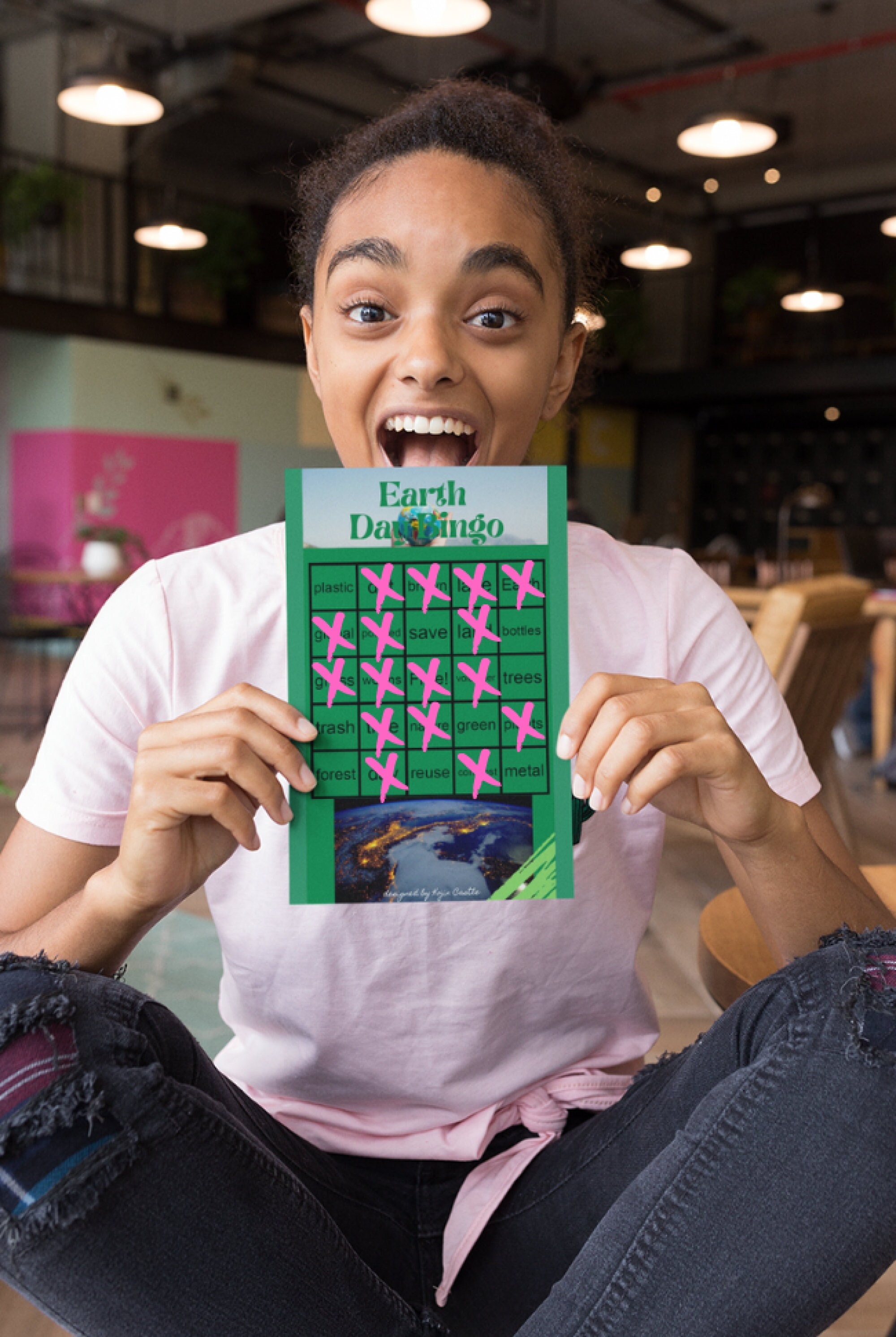 Earth Day is Every Day Kids Bingo, Earth Day Digital Printable PDF ...