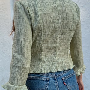 The Lace Front Top / Cottage Core, Sewing Pattern Size EU 34-44 (XS-L ...