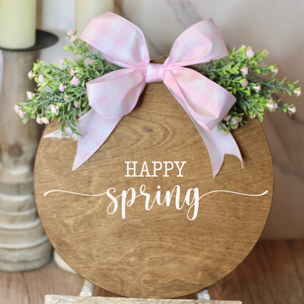 Spring Door Decor - Etsy