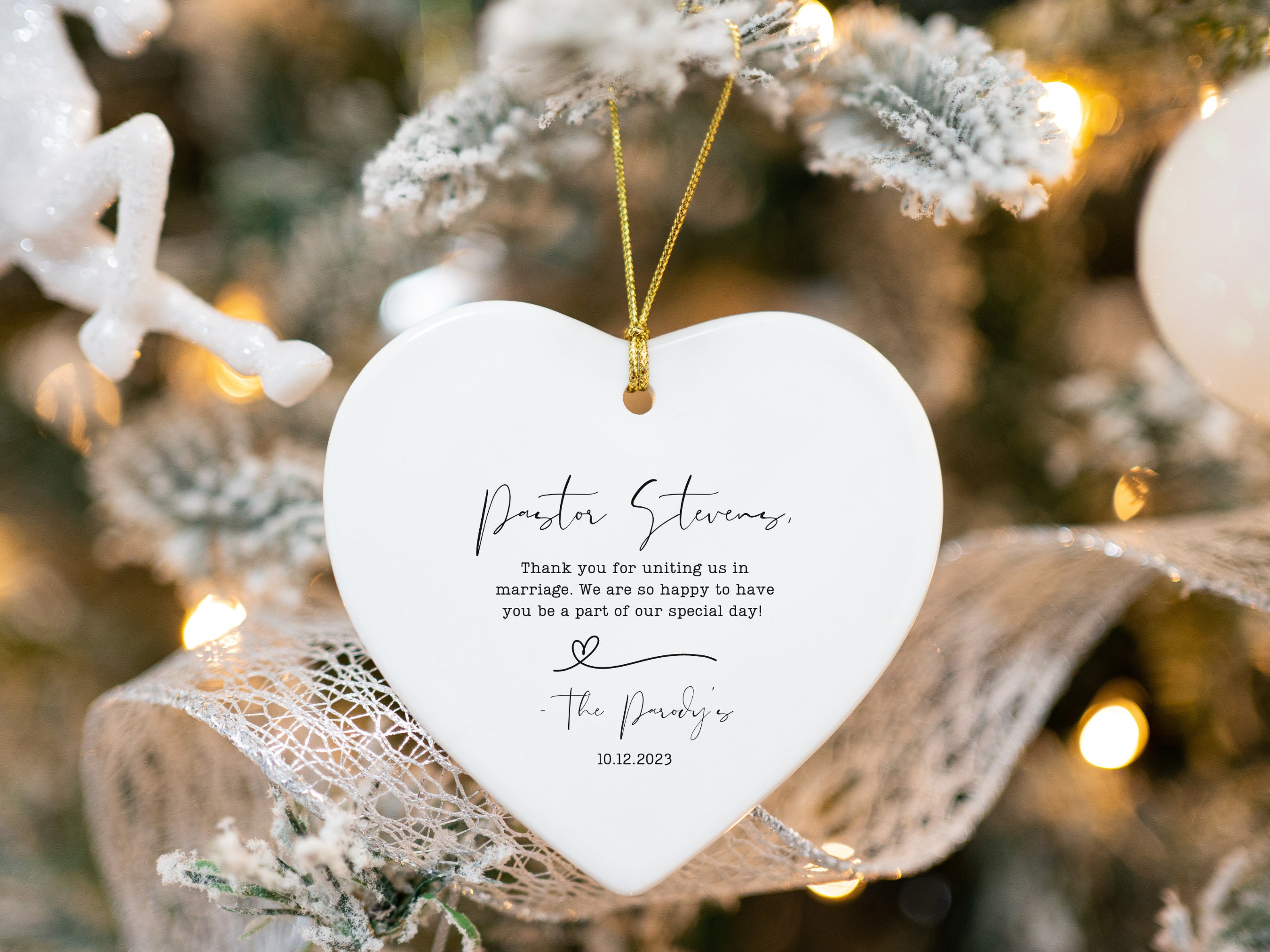 Personalized Officiant Gift Wedding Officiant Thank You Gift - Etsy