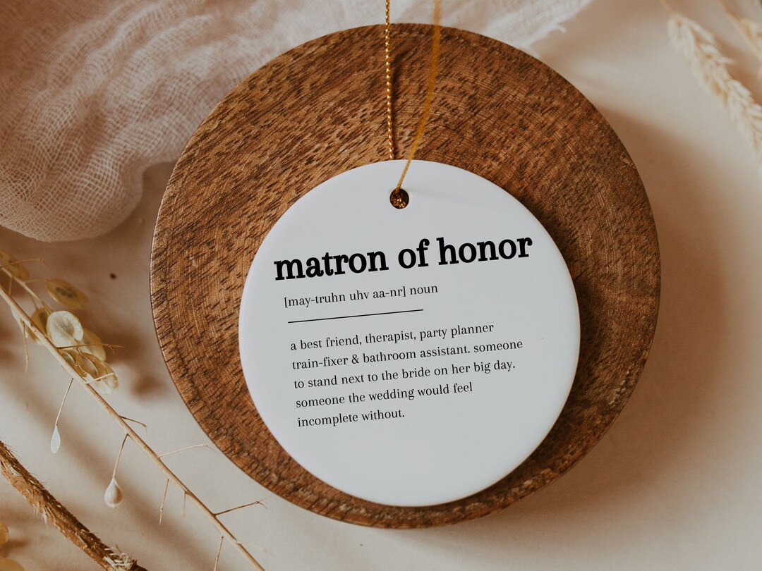 Matron of Honor Gift for Matron of Honor Proposal Box for Matron of ...