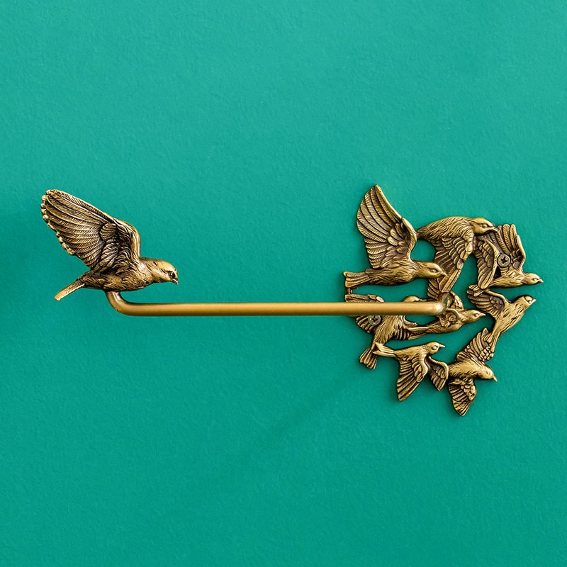 Creative Bird Hook Brass Curtain Tiebacks Decorative Hook - Etsy UK