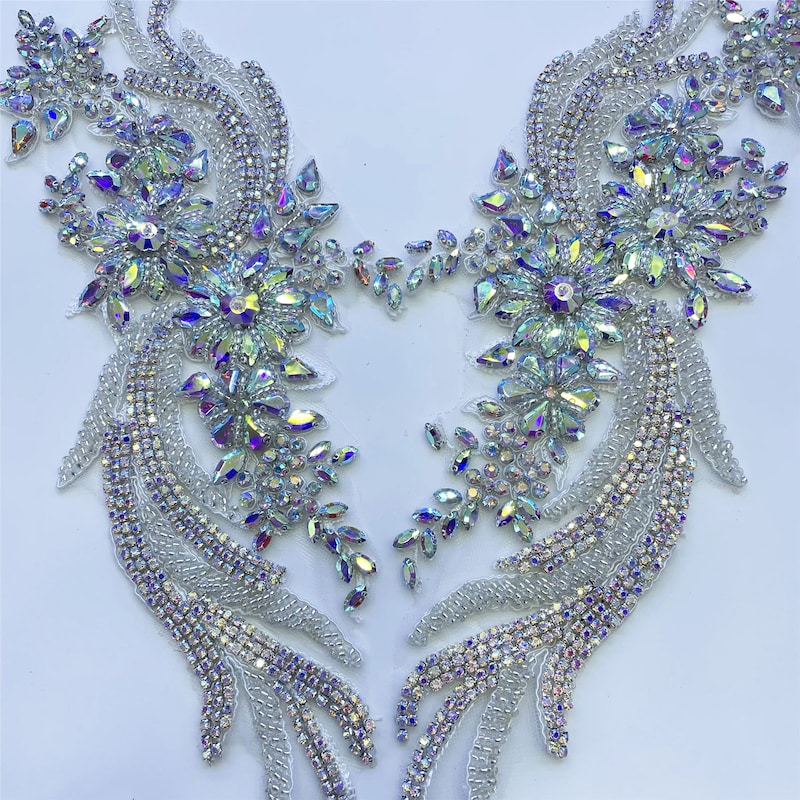 Crystal Applique - Etsy