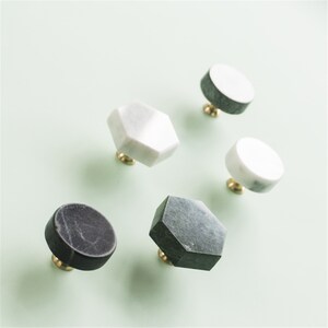 Elegant Marble Brass Handle Cabinet Drawer Door Small Handle, Modern ...