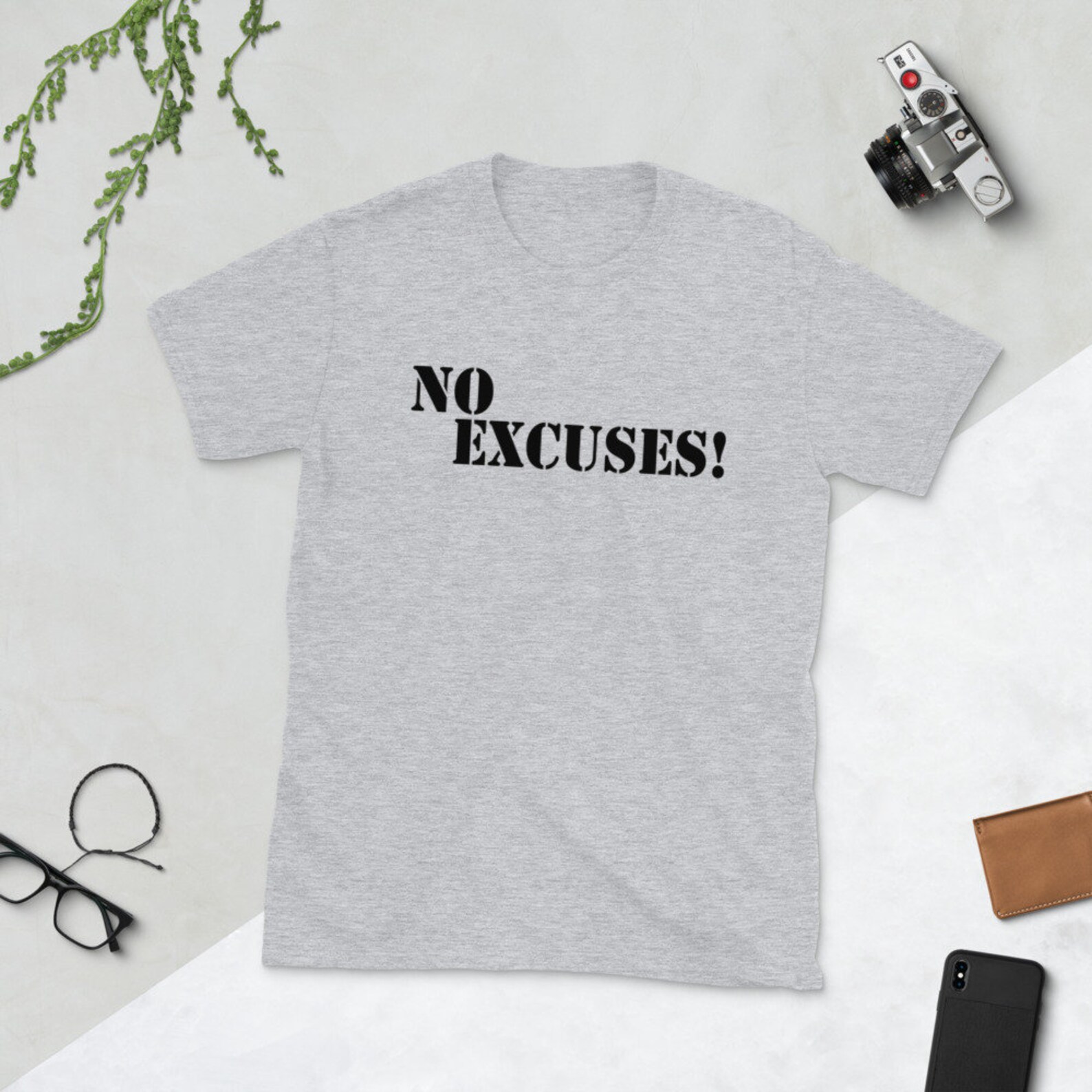No Excuses! Short-sleeve Unisex T-shirt - Etsy