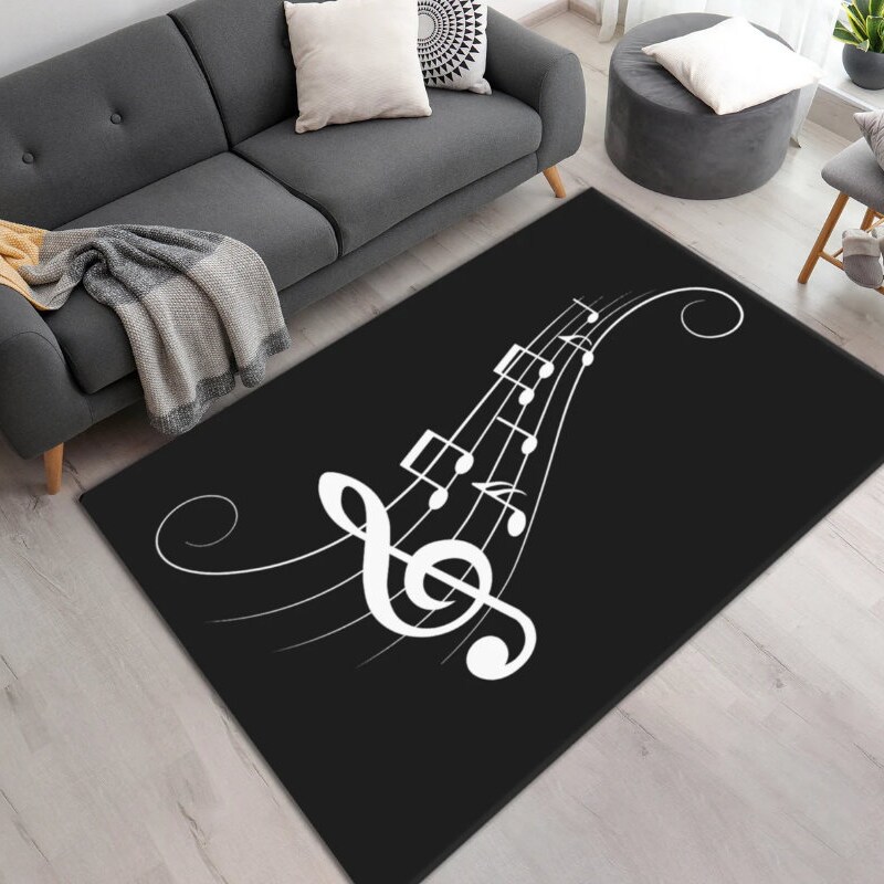 Music Notes Carpet - Etsy