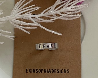 Harry Styles Tpwk Ring - Etsy