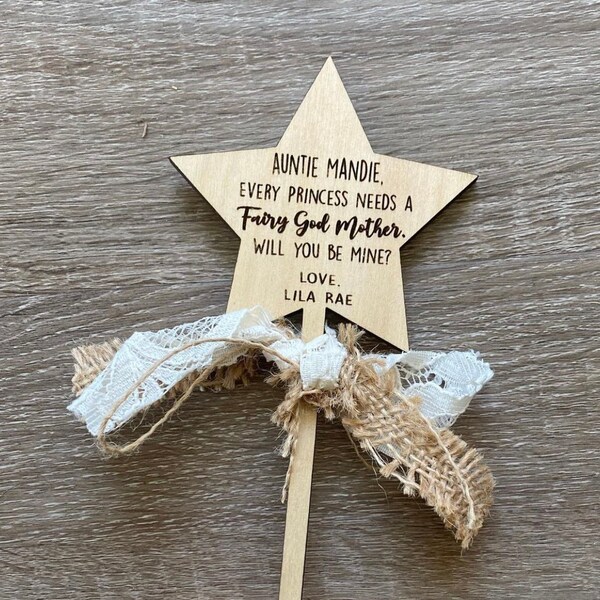 Fairy God Mother Wand - Etsy