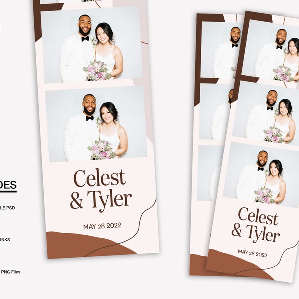 Photo Booth Template Wedding Etsy