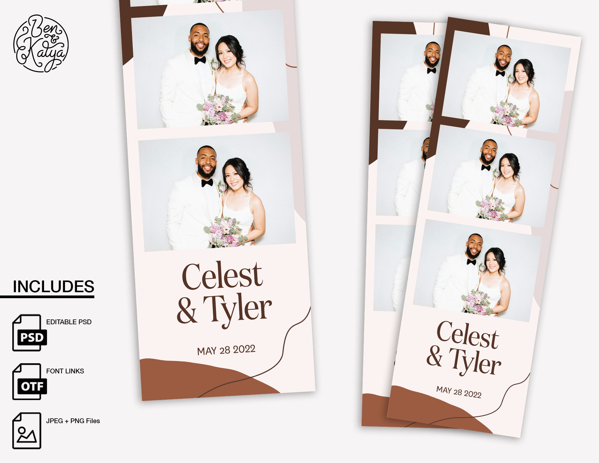 Boho Photo Booth Template - Etsy