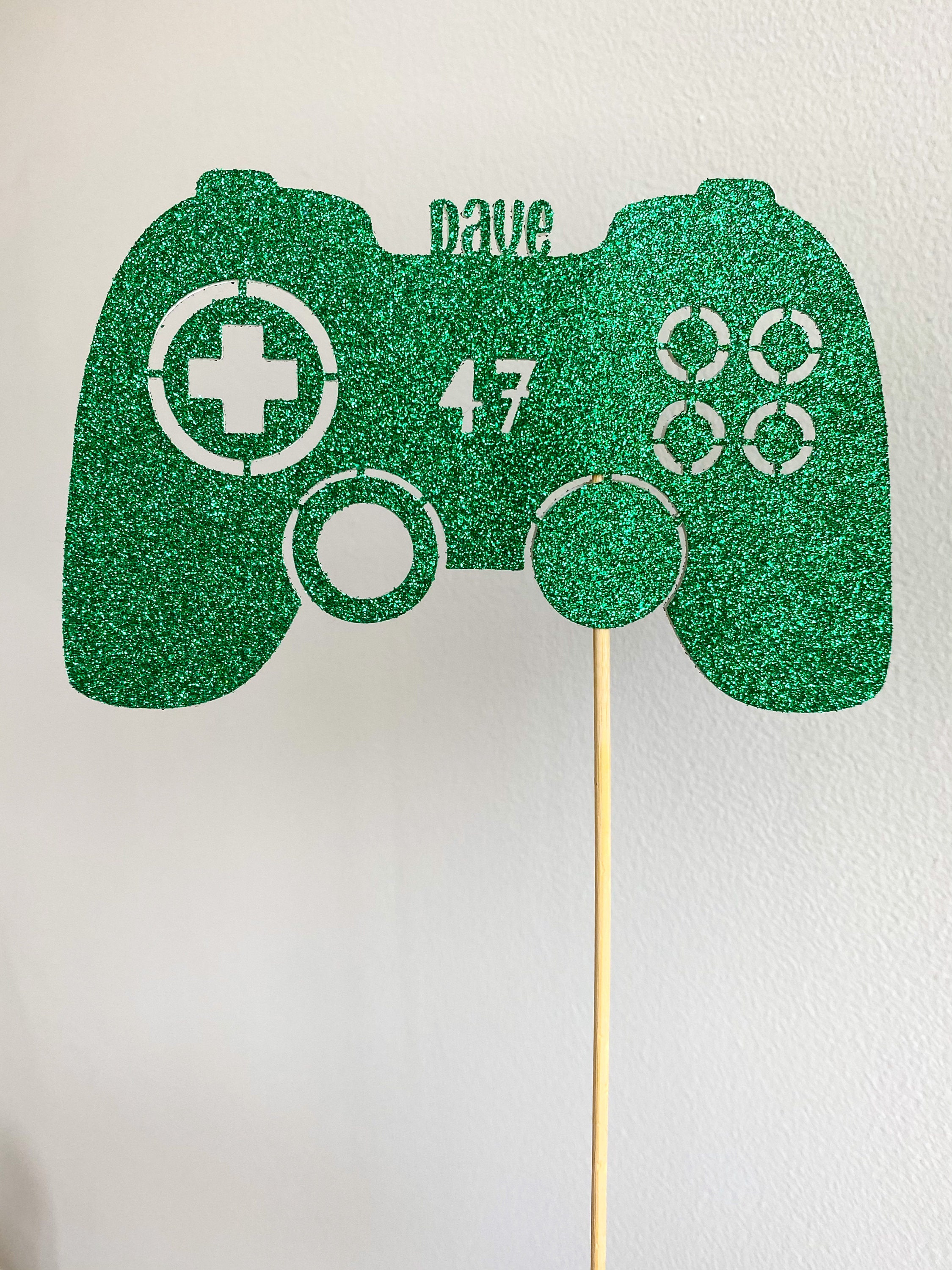 Personalised Gaming Cake Topper Name Age Cake Decoration PS4 - Etsy