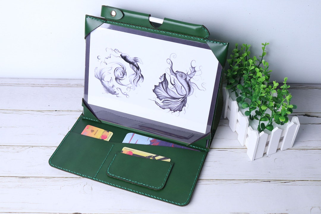 Kindle Scribe Cover Green Case Kindle Scribe 2024 Handmade Folio ...
