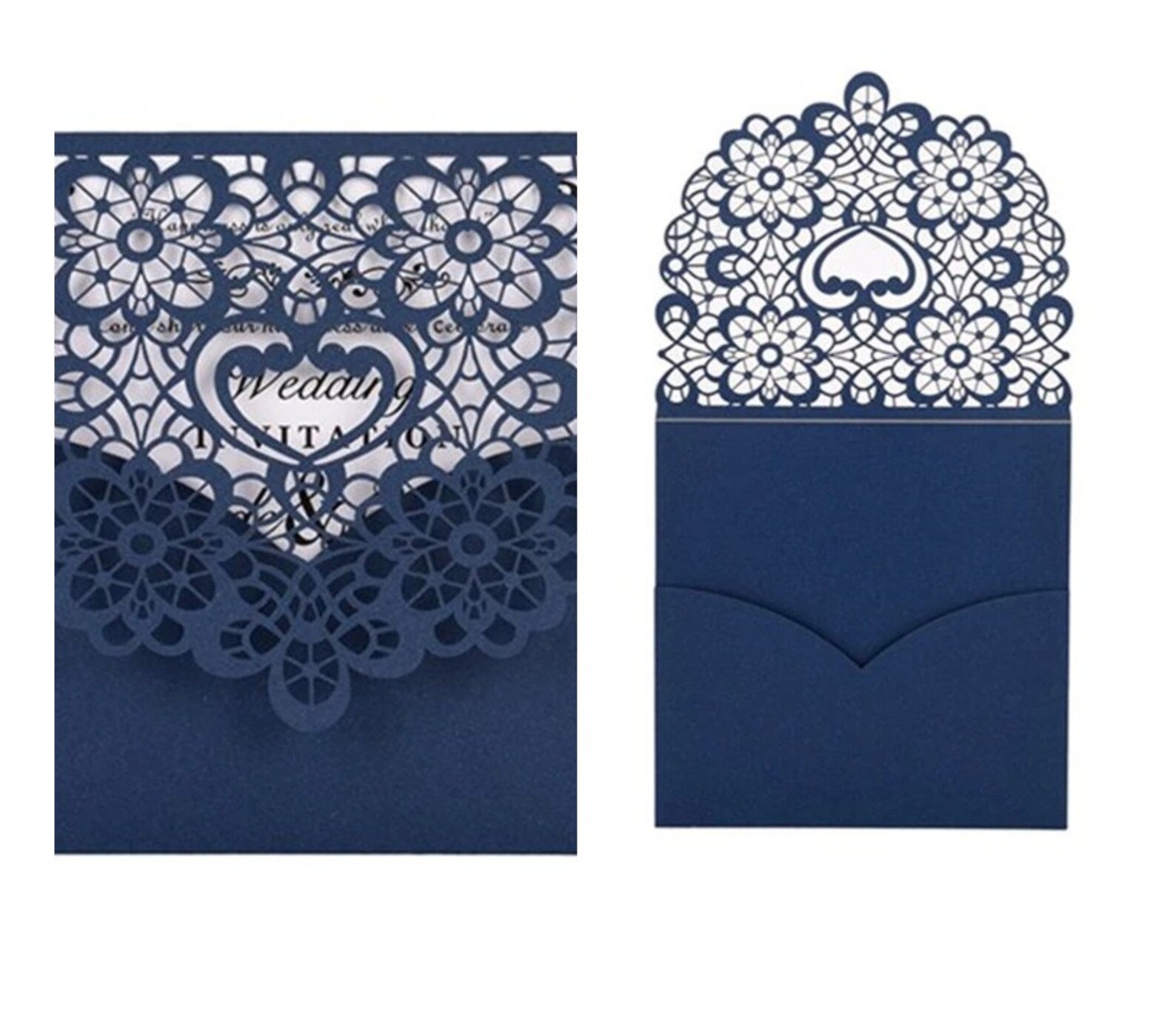 Metal Die Cutting Wedding Invitations New Design Etsy