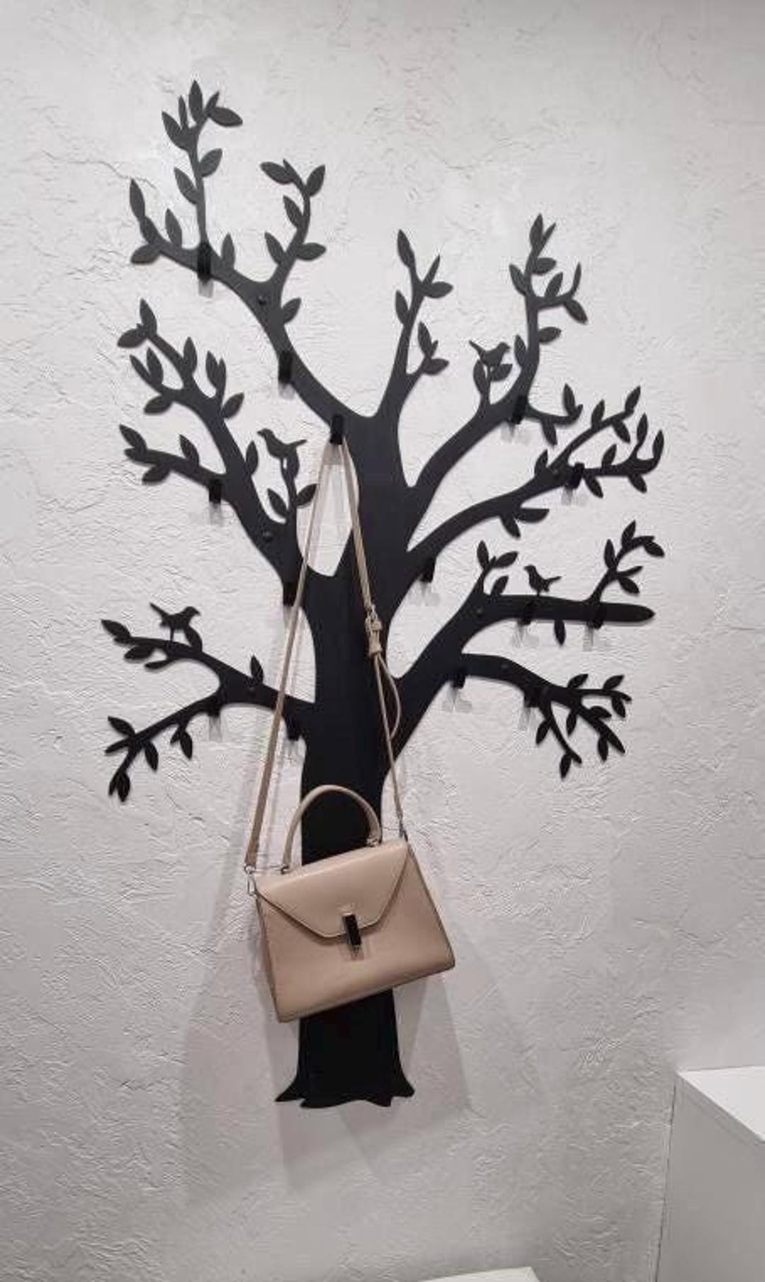 Extra Large Tree Branch Coat Rack Wall Mounted, Hanging Entryway ...
