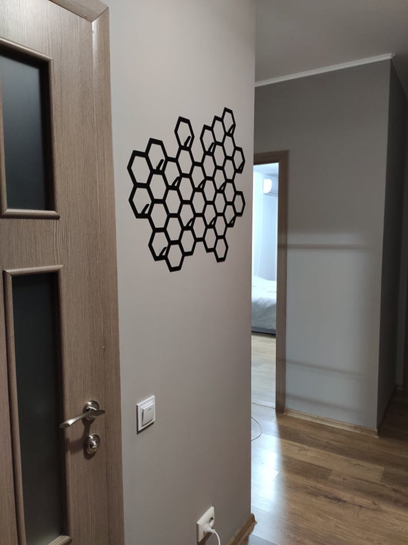 Metal Hexagonal Coat Hanger,coat Hooks Wall,coat Racks,metal Hook Rack ...