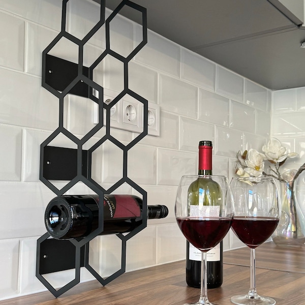 Metal Wine Rack - Etsy
