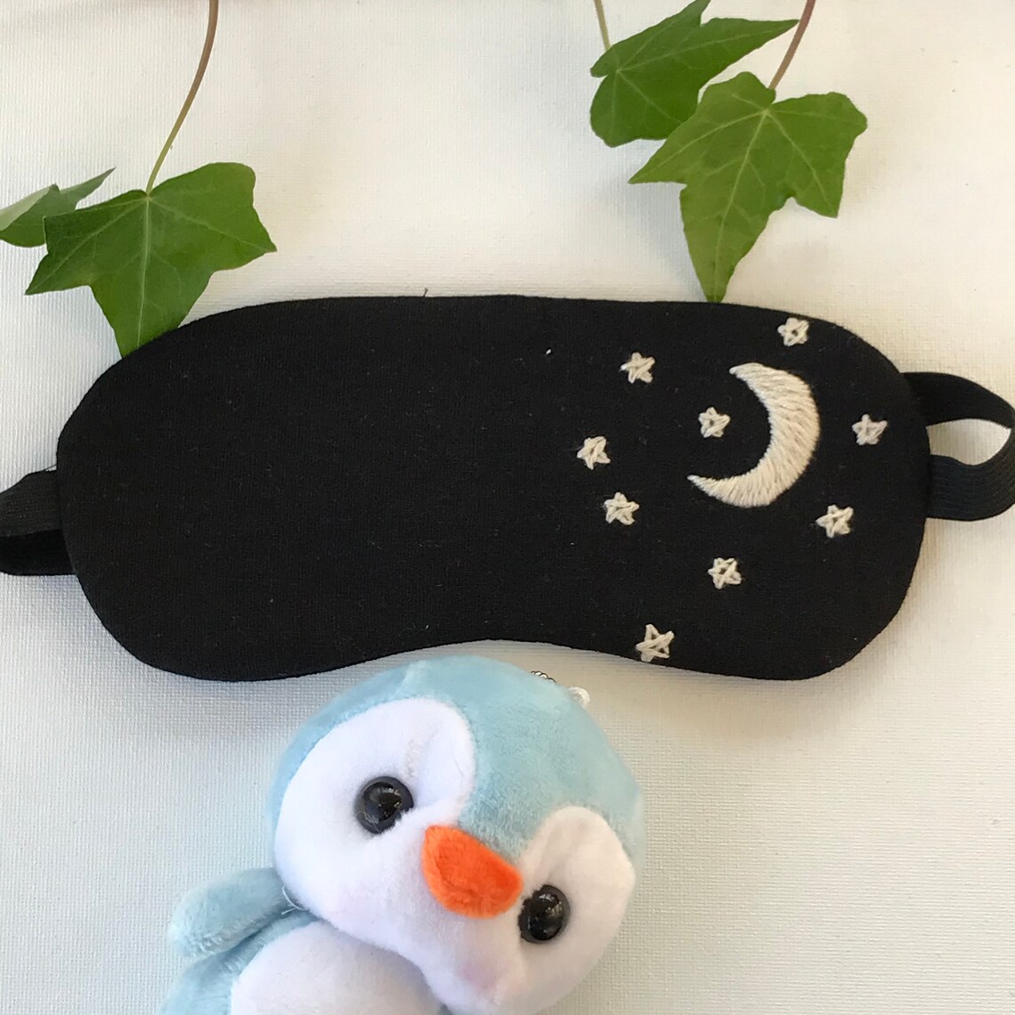 Handmade Embroidery Linen Sleep Mask Eye Mask Eye Sleep | Etsy