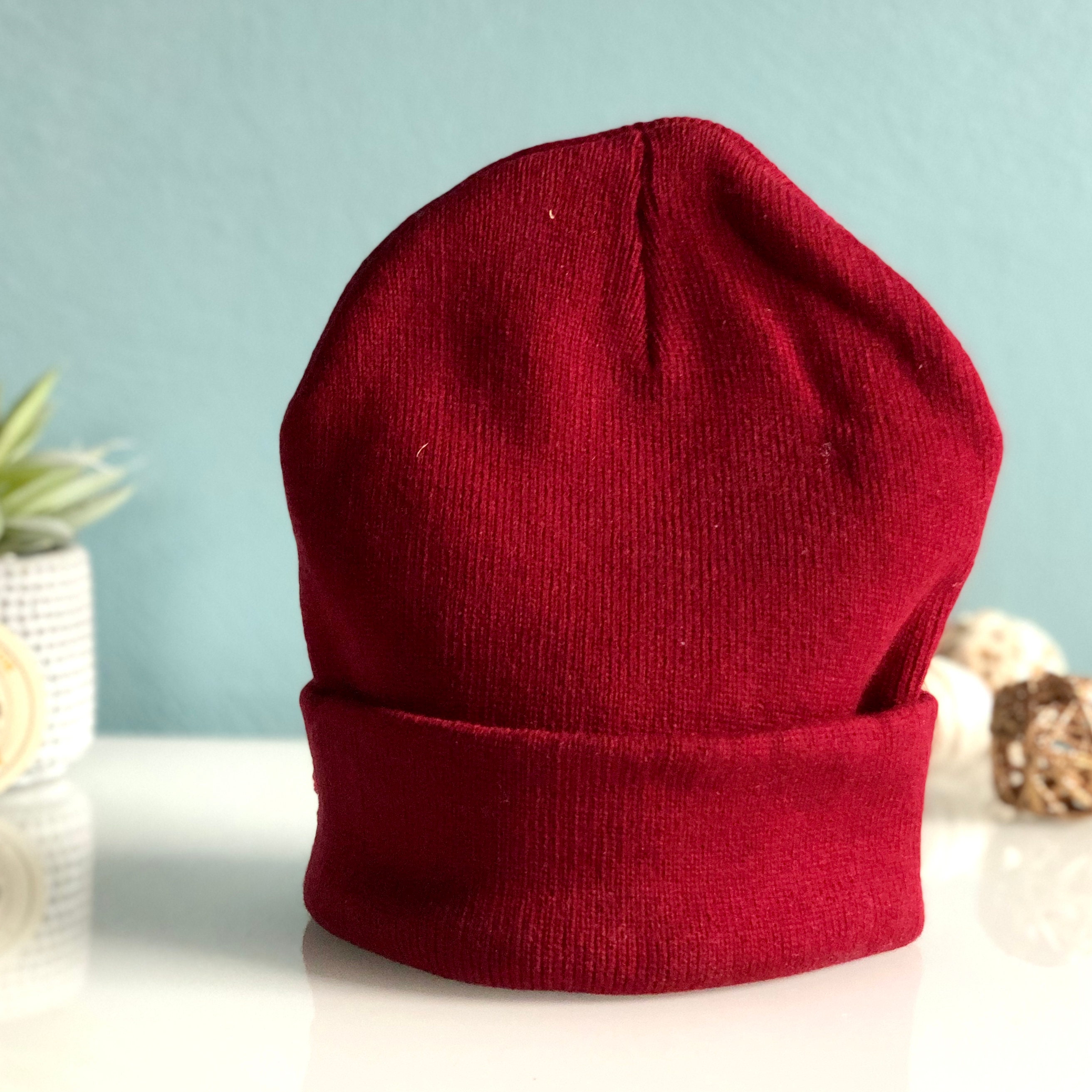 Hand Embroidered Beanie Winter Hat Plant Hat Handmade Hat | Etsy