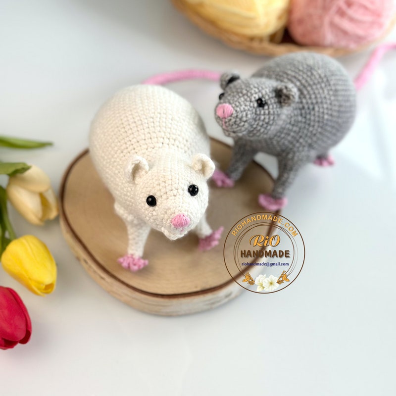 Rat Plushie - Etsy