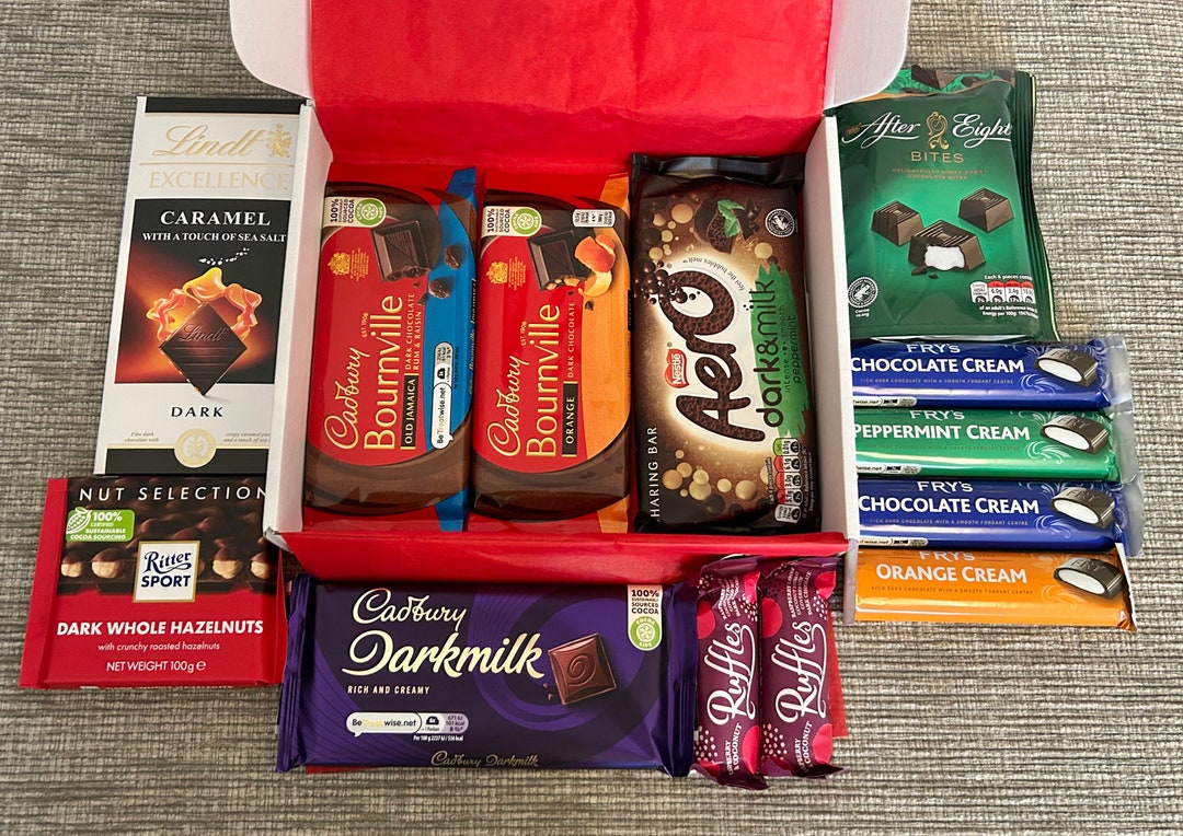 Extra Large Dark Chocolate Gift Box/hamper.bournville-frys-nestle-mars ...