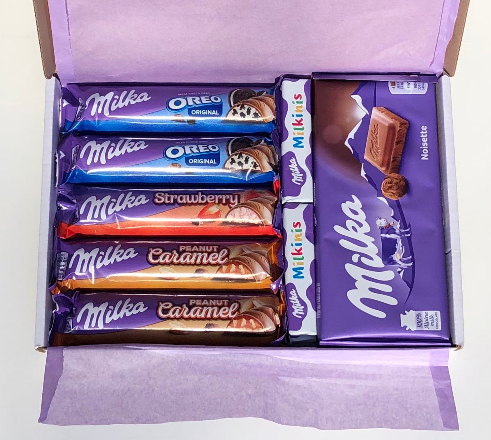 Small Milka Chocolate Box.Gift/Hamper BirthdaysFather's | Etsy