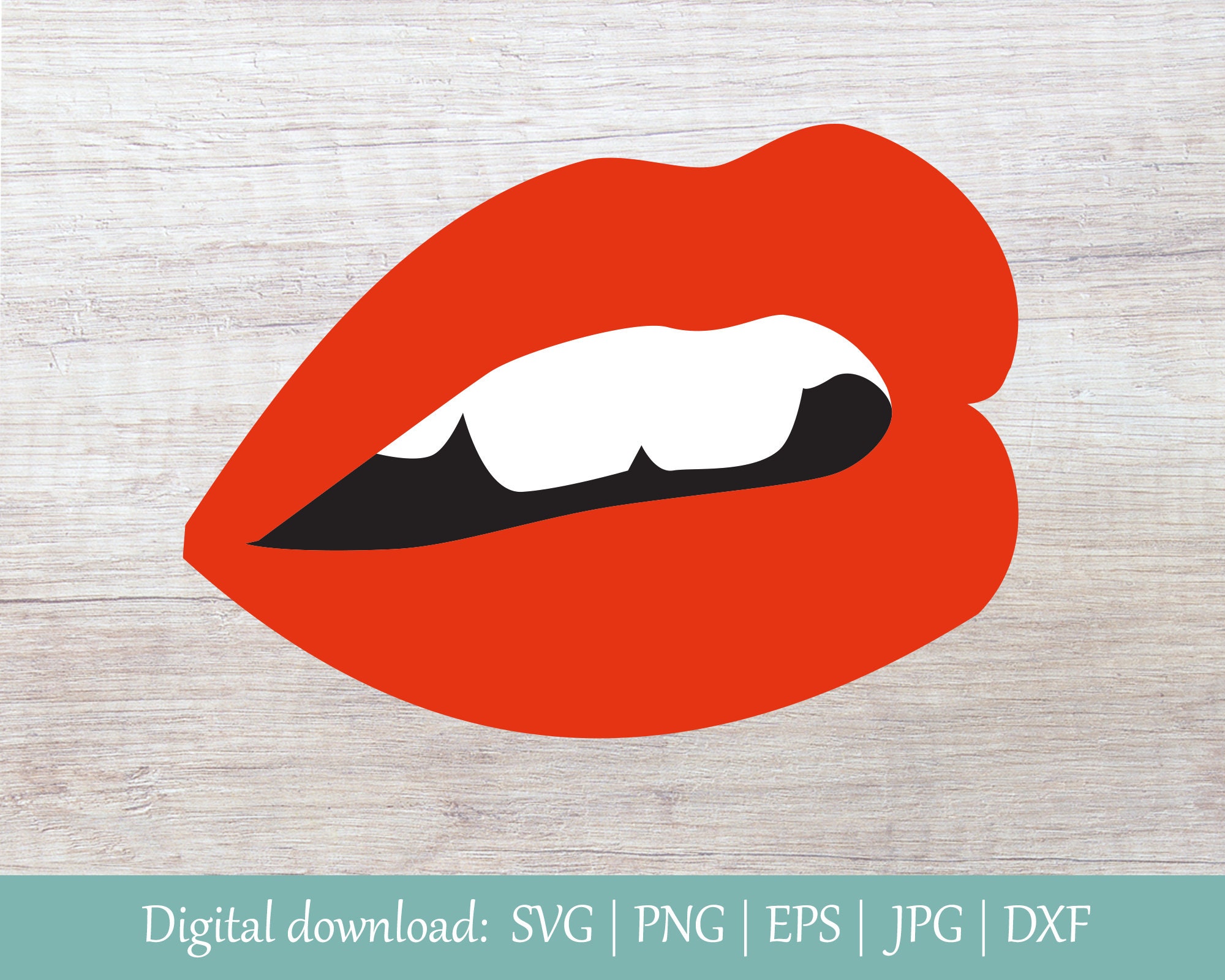 Labios SVG / Sensual Clip Art / Mujer Labios svg / Kiss svg / | Etsy