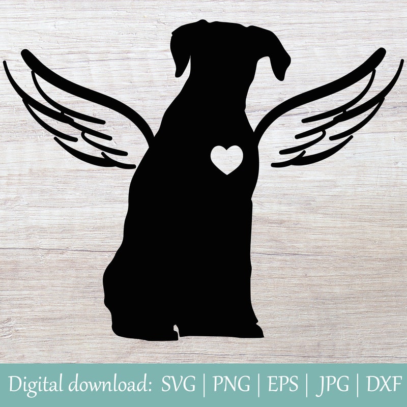 Black Boxer Dog in Memory - Etsy