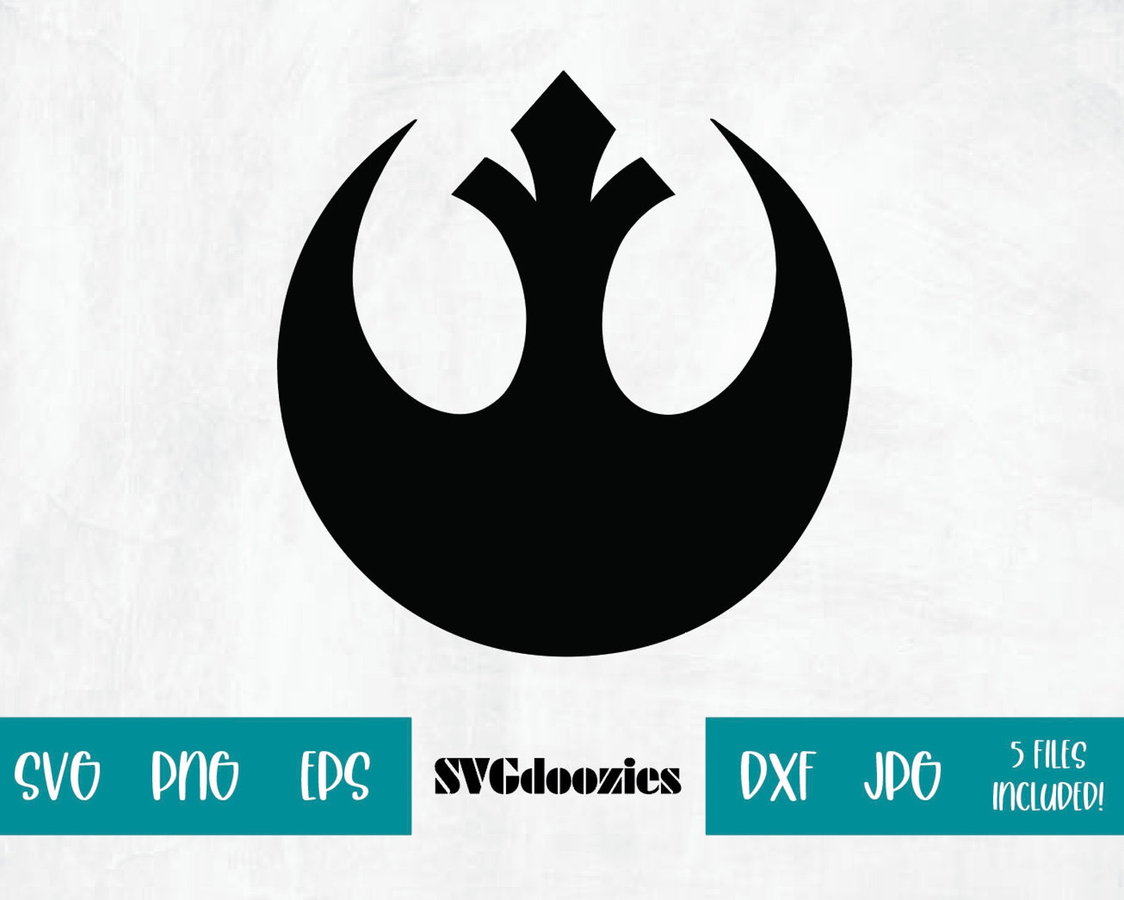 Resistance Symbol Logo SVG Star Wars Yoda Luke Skywalker Leia | Etsy