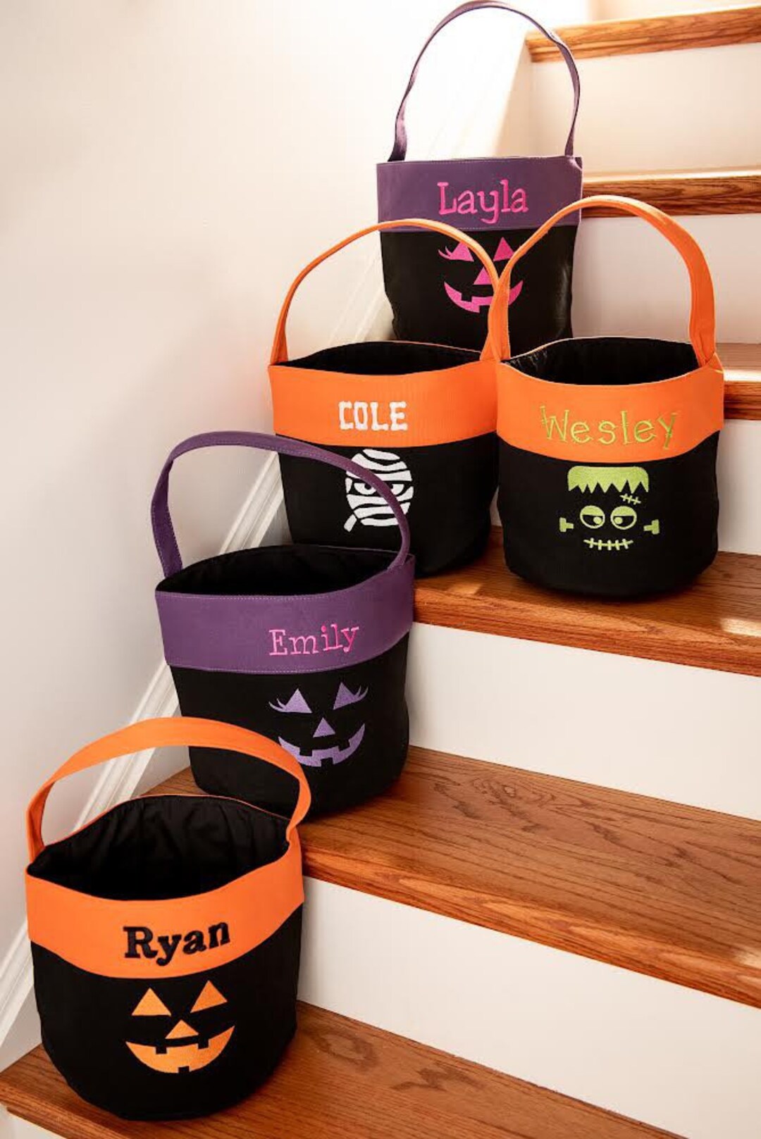 Personalized Trick or Treat Bag/ Personalized Kids Halloween Tote ... Personalized Trick or Treat Bag/ Personalized Kids Halloween Tote ...
