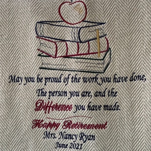 Personalized Teacher Appreciation Gift/custom Gift for Teachers/teacher ...