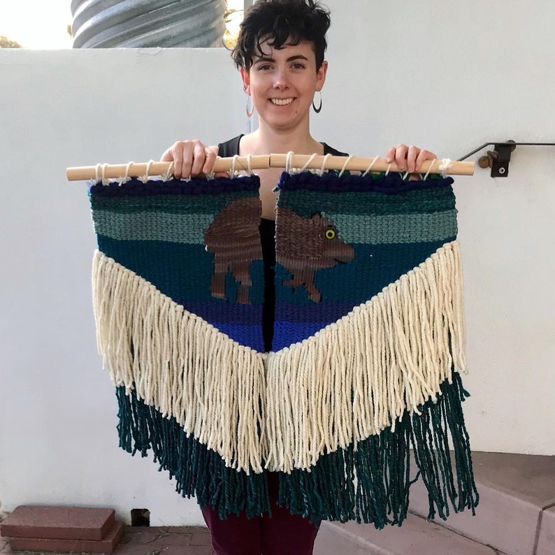 Custom Classroom Mascot Weaving - Etsy