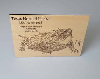 Horned Toad Art - Etsy