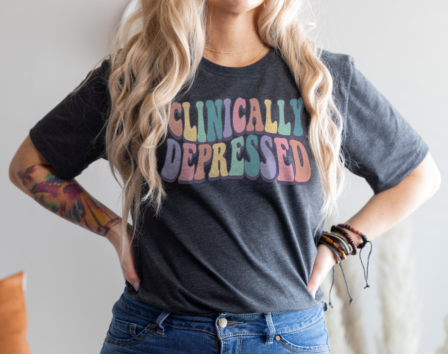 Therapy Shirt, Self Care Shirt, Depressed Shirt Vintage Tshirt, Humor ...