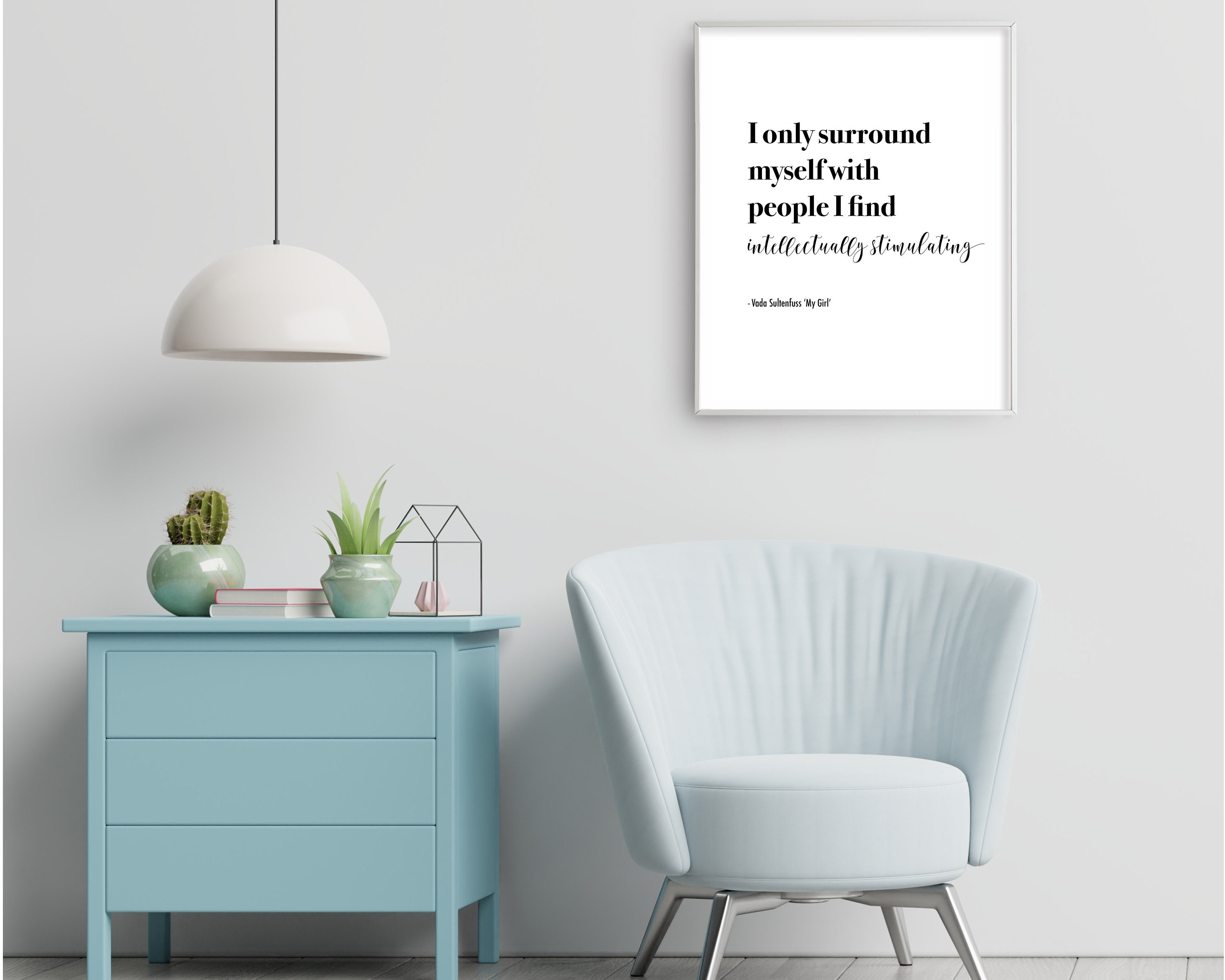 My Girl Quotes Vada Sayings Funny Dorm Decor Bedroom - Etsy UK