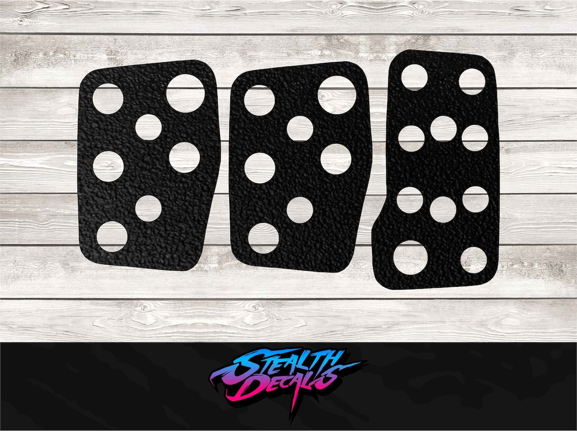 Logitech Pedal Plate Grip Mod Decals G25/G27/G29/G920/G923 - Etsy