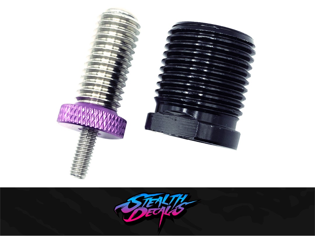 Gearknob Shifter All Metal Thread Adapter M10x1.5 and M18x1.5 Logitech ...