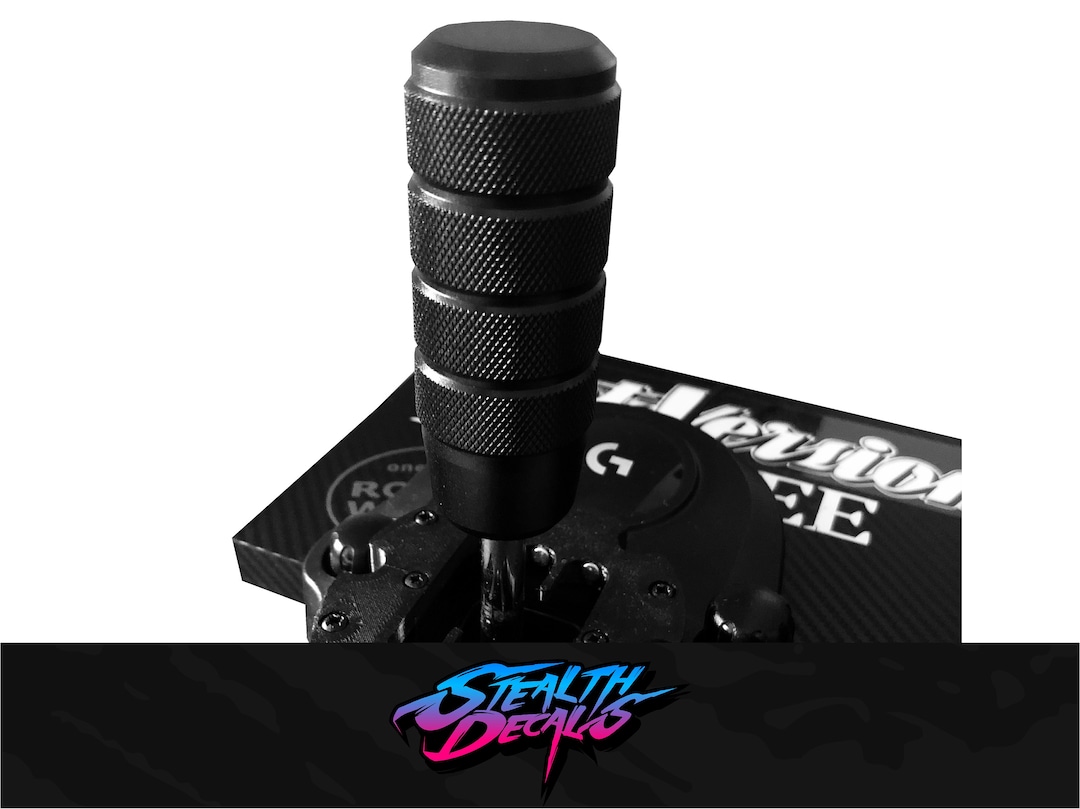 Weighted Gear Shifter Knob Black Non- Slip Fits Logitech G29/G920/G27 ...