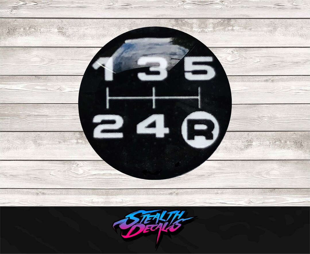 MG Gear Knob Shift Pattern Domed Sticker - 14mm - Etsy