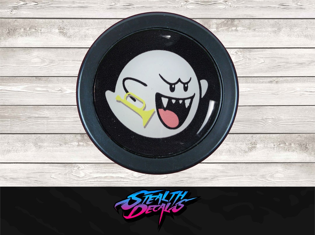 Anime Ghost JDM Horn Push Button for Aftermarket Steering Wheel - Etsy