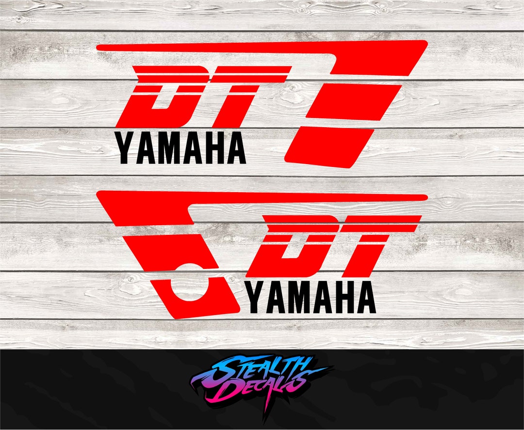YAMAHA DT50MX Sticker Set - Etsy