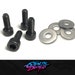 T-LCM Pedal Base Mounting Bolts and Washers X4 Fits Thrustmaster ...