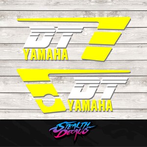 YAMAHA DT50MX Sticker Set - Etsy